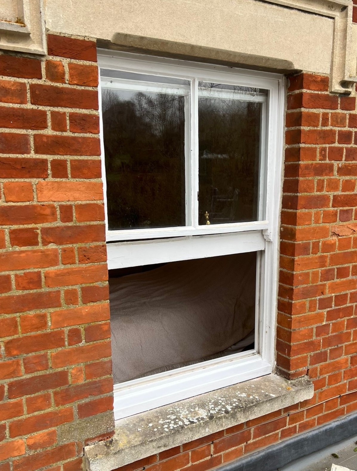 New Sapele Window Sill For House In Oxford - Windmill Services