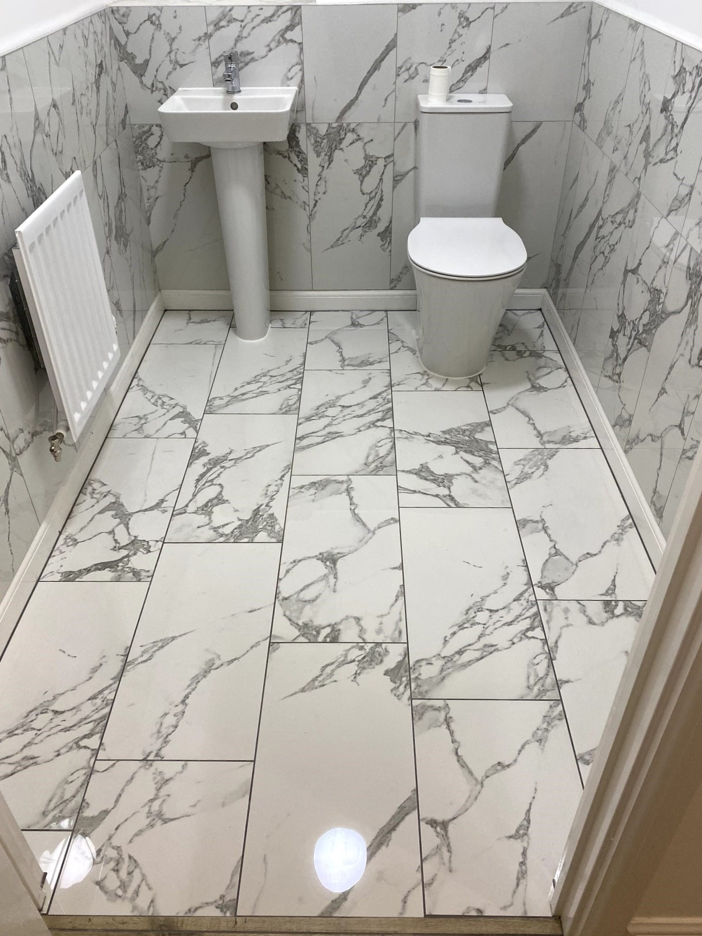 Tiling During Bathroom Renovation In Oxford - Windmill Services