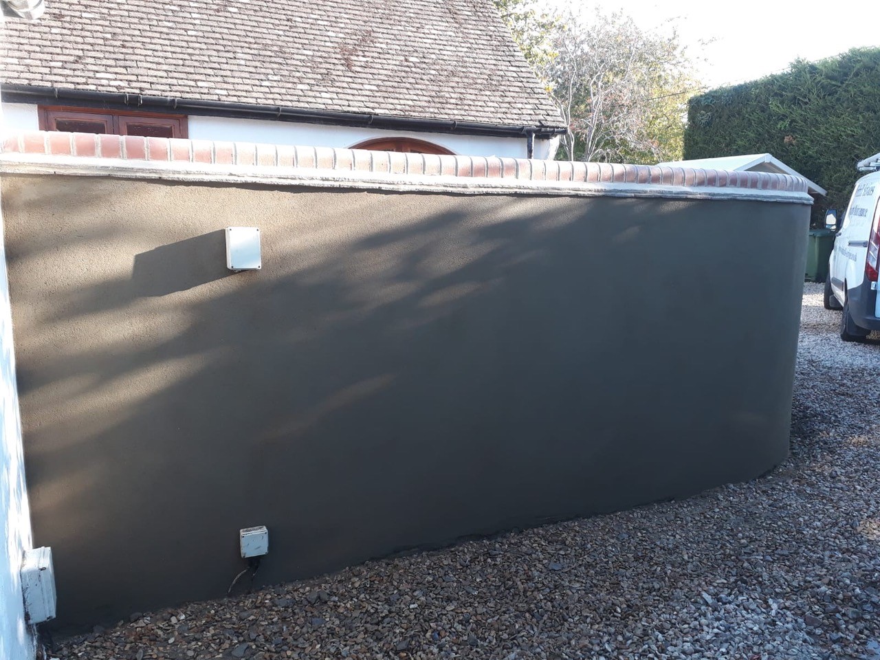 Exterior Wall Rendering - Wheatley, Oxfordshire