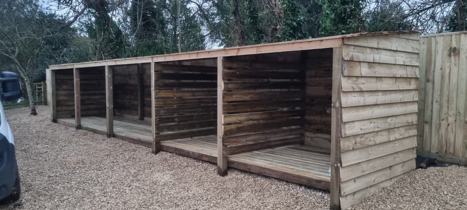 Bespoke Timber Log Store - Beckley, Oxfordshire