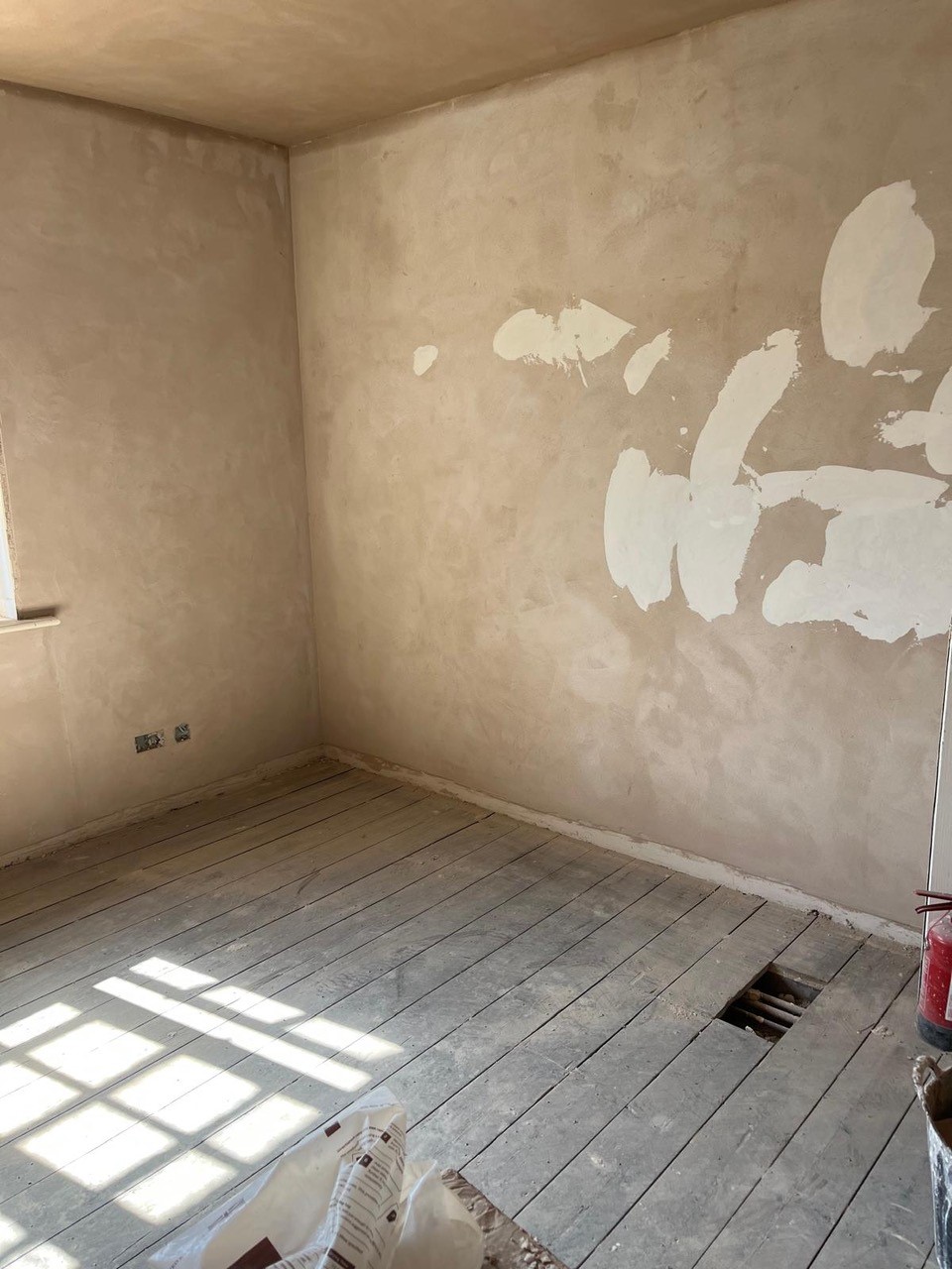 Lime Plastering Project - Winslow, Buckinghamshire